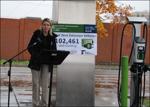 State agencies celebrate 100,000 registered electric vehicles in Oregon ...
